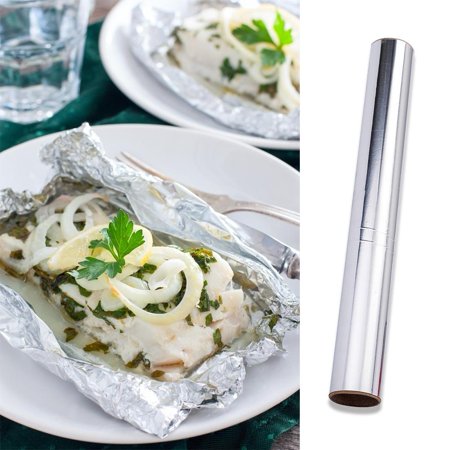 Clairlio 5m 10m Outdoor Barbecue Aluminum Foil Paper BBQ Grill Baking ...