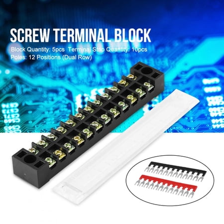 Screw Terminal Strip Blocks, Wire Distribution Block Easy Install ...