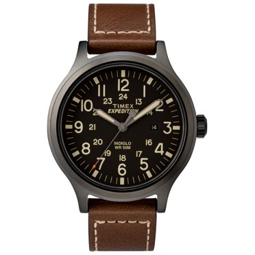 Timex Men's Expedition Scout 40mm Watch – Gray Case Blue Dial with Blue ...