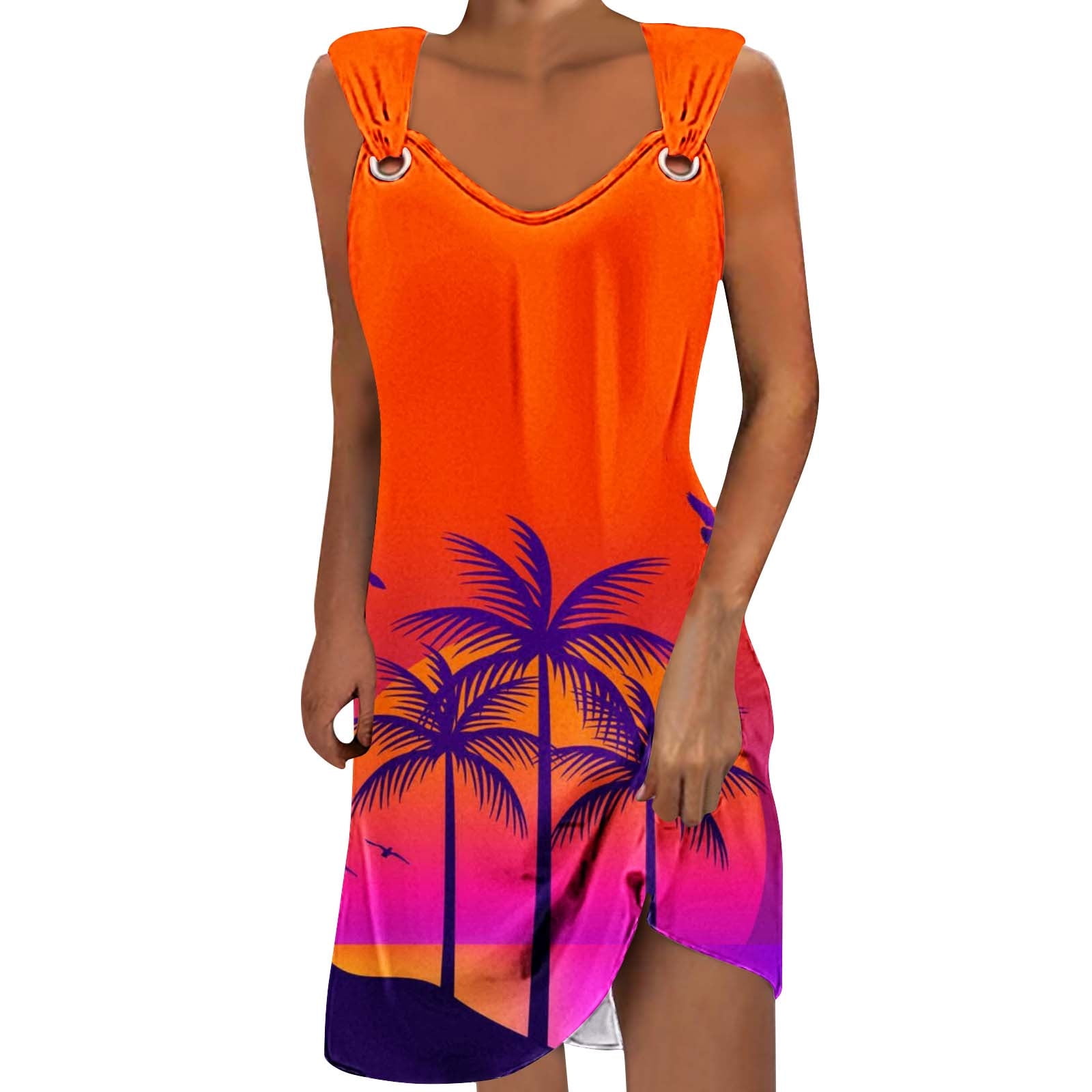 Click here for Pisexur Womens Summer Dresses Casual Hawaii Floral... prices