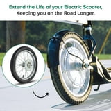 AlveyTech Rear Wheel Assembly for the Razor EcoSmart Metro - Walmart.com