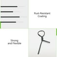 Tripumer 1000 Pcs Coated Iron Twist Ties Plastic Twist Tie Plant Ties ...