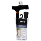 Drive Medical Lightweight Adjustable Folding Cane with T Handle, Black ...