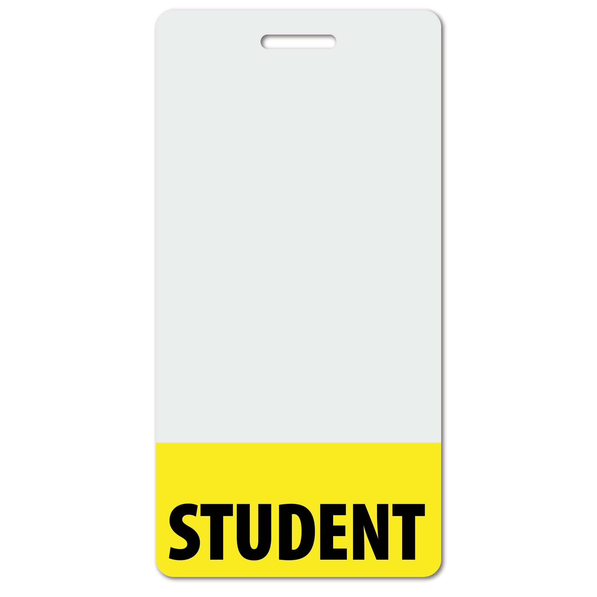 STUDENT Heavy Duty Vertical Yellow (20 pack) - Spill & Tear Proof Cards ...
