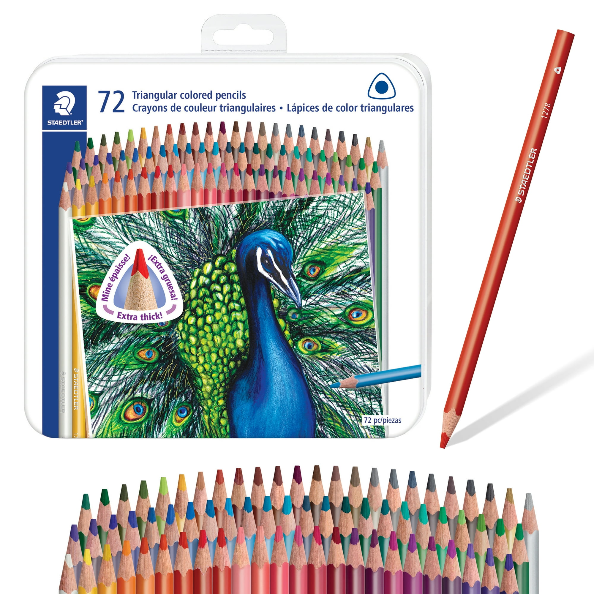 Click here for Staedtler Triangular Coloured Pencils  Set Of 72 C... prices