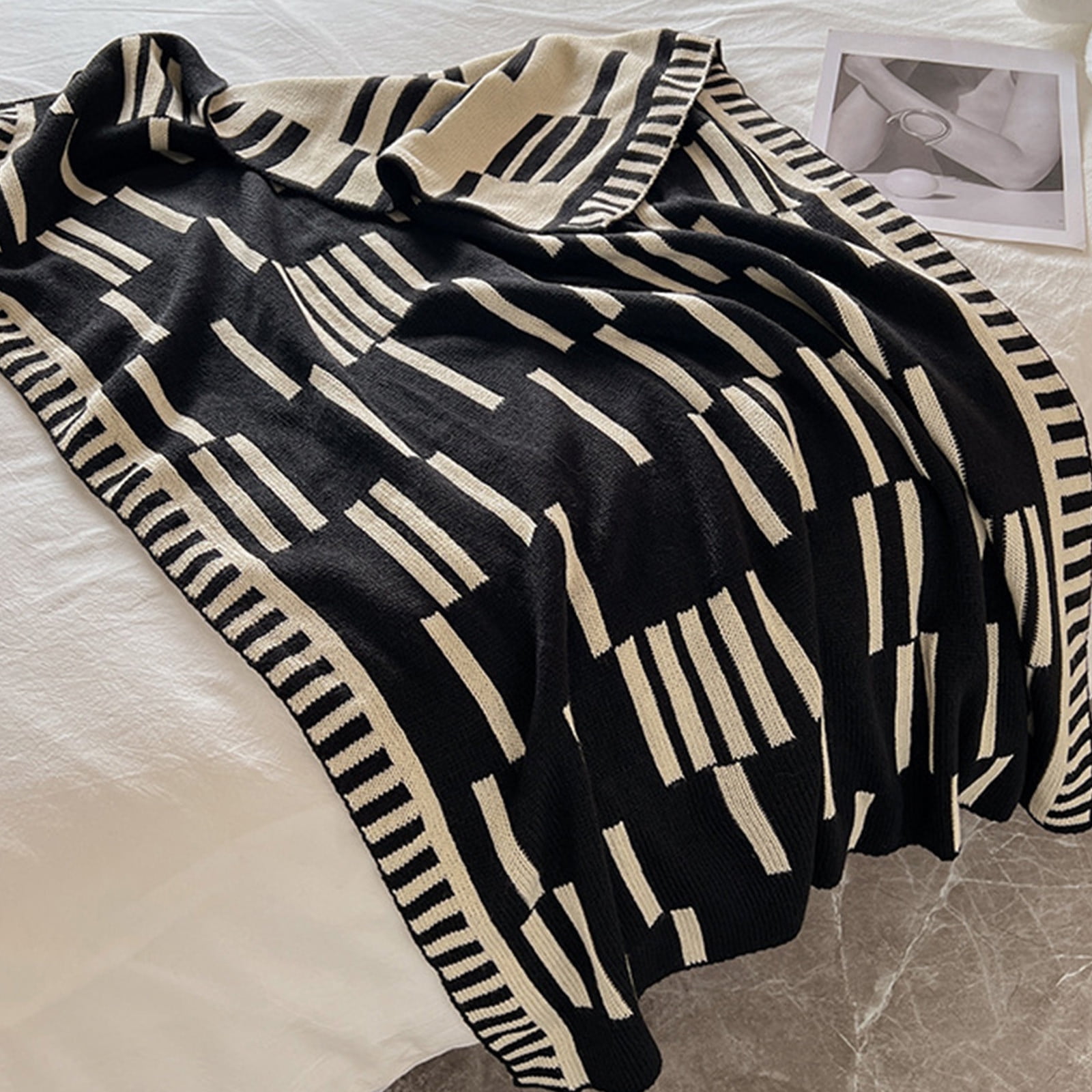 Click here for Chunky Knit Blanket Throw Under $5! Staron Hand Kn... prices