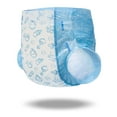 Littleforbig Adult Diaper 10 Pieces - Nursery Blue Diapers - Walmart.com