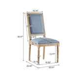 Christopher Knight Home Vintage Upholstered Dining Chairs, Solid Wood ...
