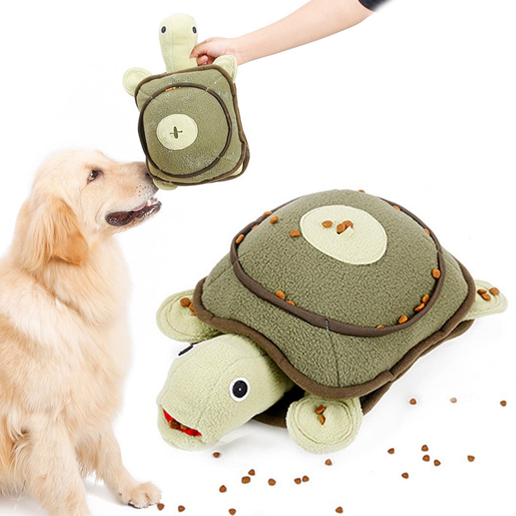 Interactive Dog Toy Tortoise Cute Fun Dog Treat Dispensing Toy Pet ...