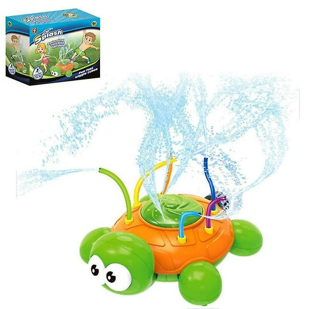 Water Sprinkler Backyard Spinning Turtle Sprinkler Toy Tubes-- - Walmart.ca