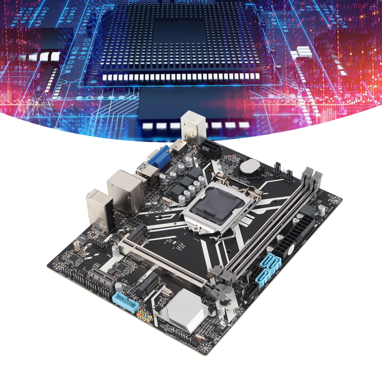 Placa Base ANGGREK DDR4 SATA3.0 USB2.0 Compatible con Protocolo M.2 ...