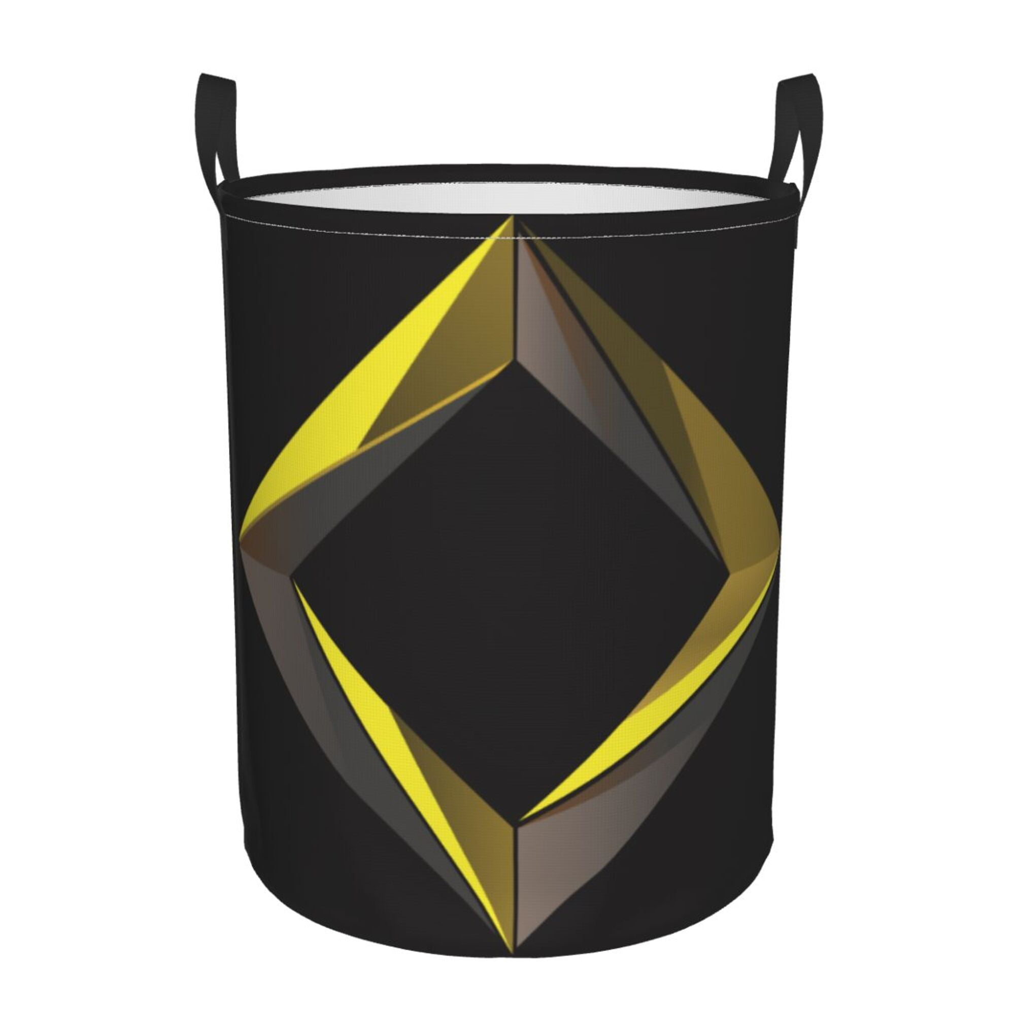 LNWH Laundry Basket, Geometric Cube Shape Pattern Foldable Laundry ...