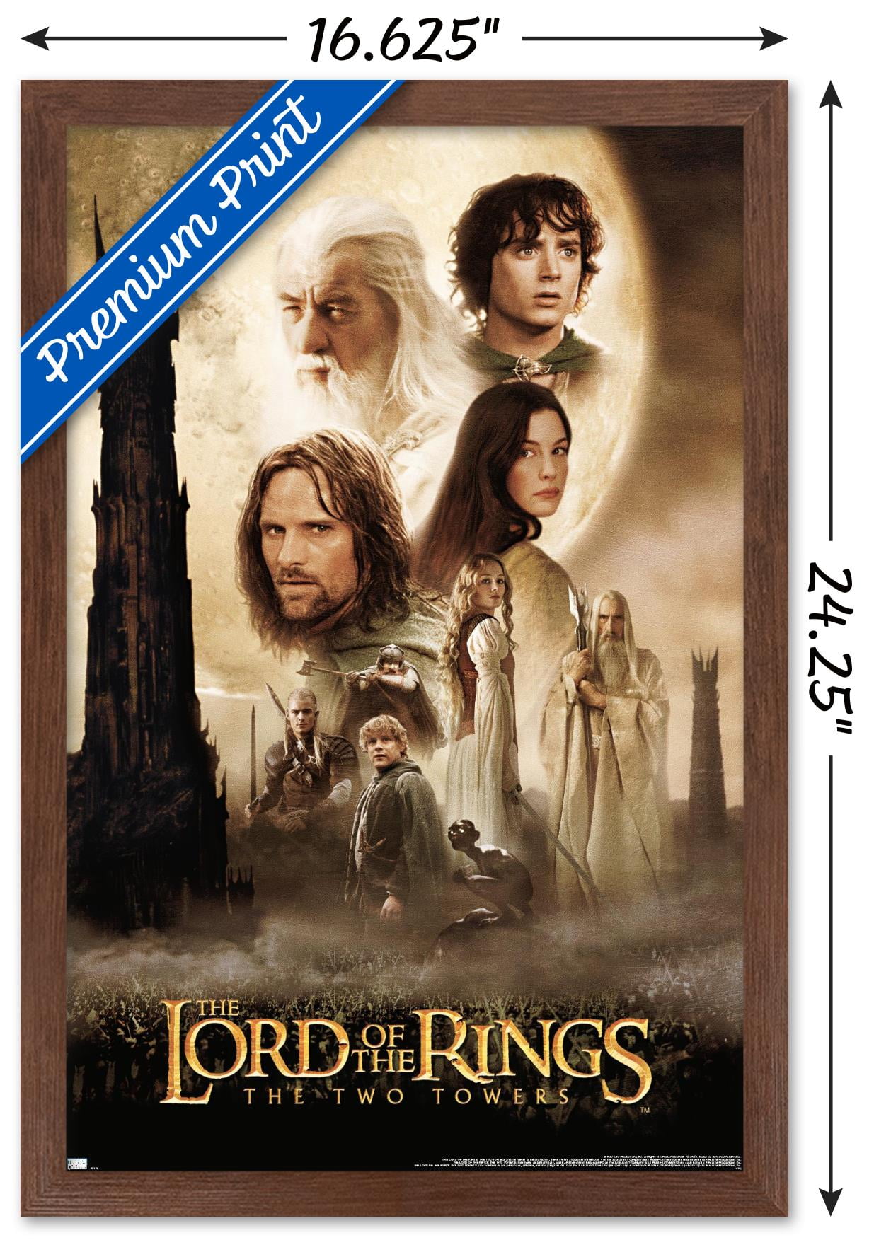 The Two Towers Movie Poster