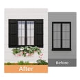 Board and Batten Exterior Window Shutters - Weather-Resistant ...