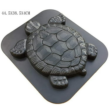 Worgeous Turtle Stepping Stone Mold, Tortoise Concrete Cement Mould ...