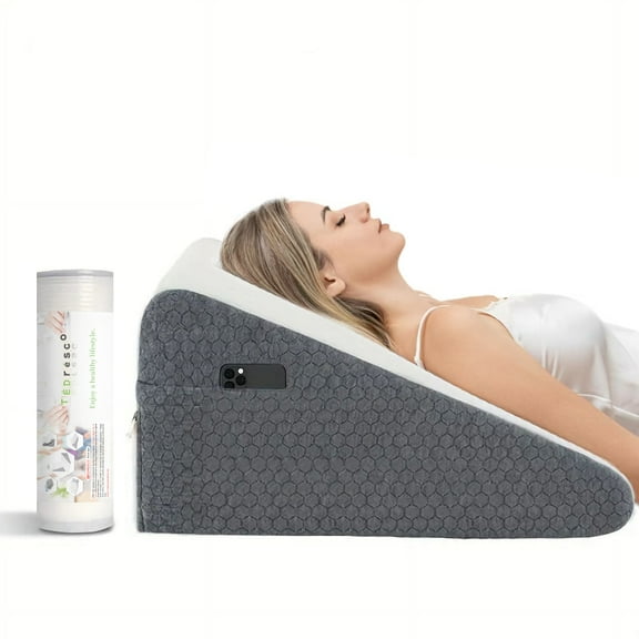 MedCline Reflux Relief System - Bed Wedge Pillow for Acid Reflux & GERD ...