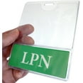 LPN BadgeBottom Horizontal LPN Badge Buddy & LPN Badge Holder Combo ...