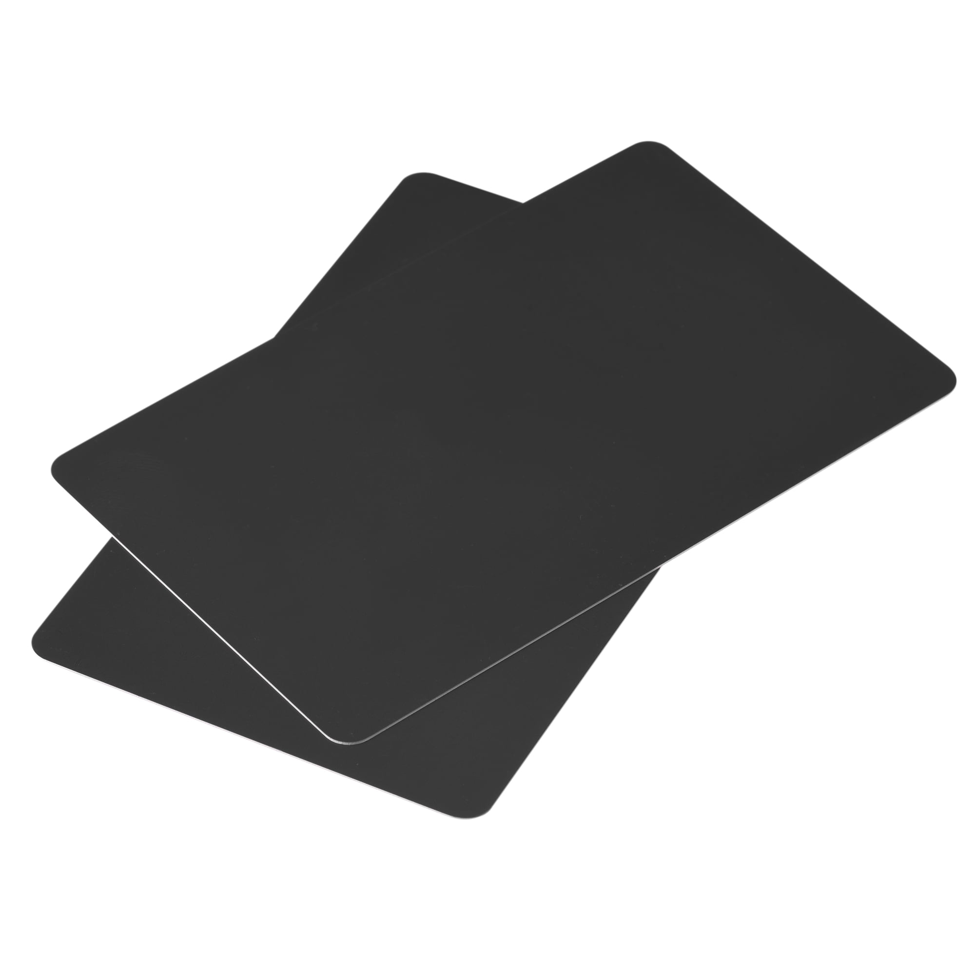 Click here for Unique Bargains Blank Pvc Cards Black Plastic Card... prices
