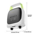 Rechargeable Electric SUP Pump - 20PSI High-Pressure Paddle Board Air ...
