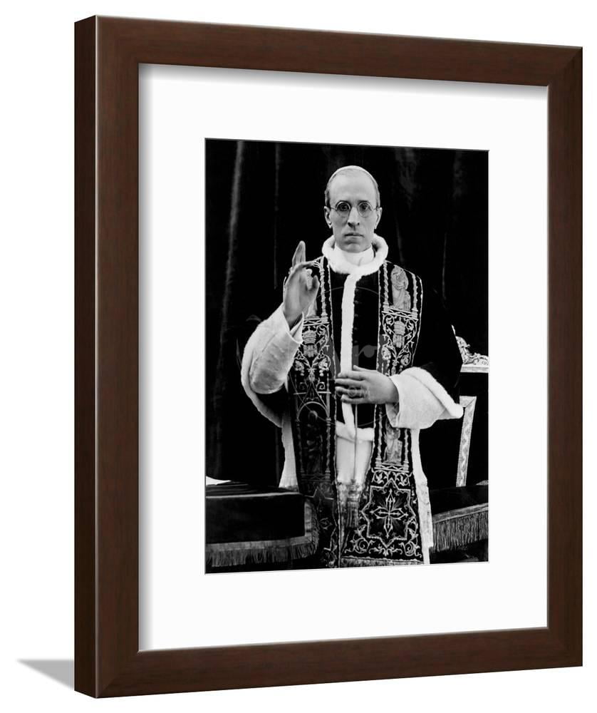 One of the First Pictures of Pope Pius XII after His Coronation, Rome ...