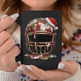 Christmas Football Drip Boys Ice Cream Drip Camo Santa Xmas Coffee Mugs ...