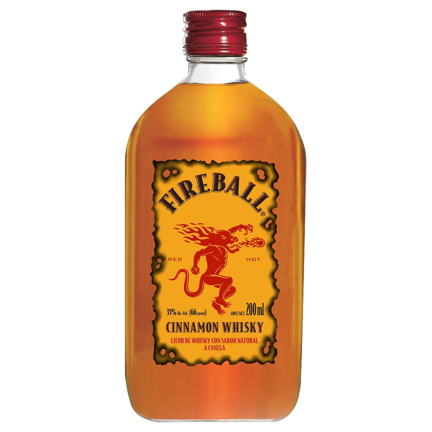 Licor de Whisky Fireball Cinnamon 200 ml | Bodega Aurrera en línea