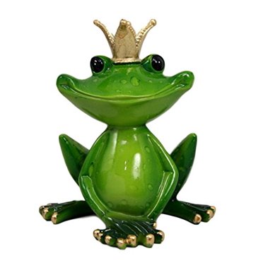 Inspirational Cute Praying Frog On Rock Statue By DWK | Novelty ...