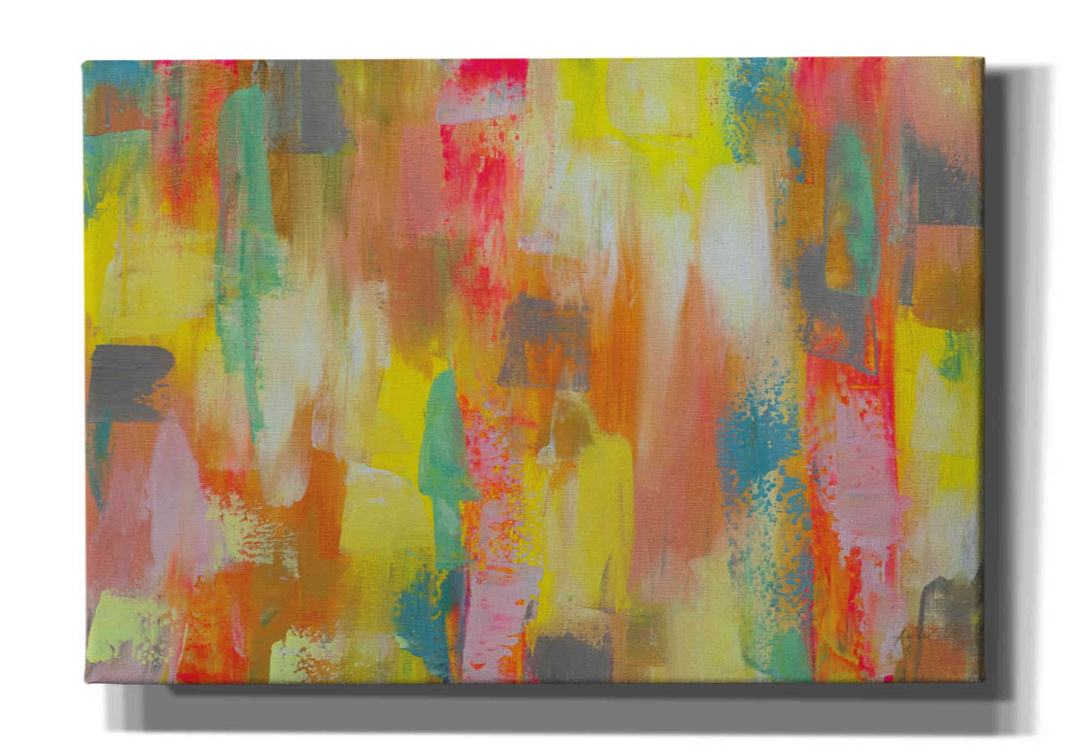 Epic Graffiti 'Levity' by Jeanette Vertentes, Canvas Wall Art, 26"x18 ...