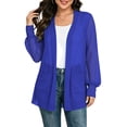 Brqkzdu Kimonos Cardigans for Women Long Sleeve Open Front Sheer ...