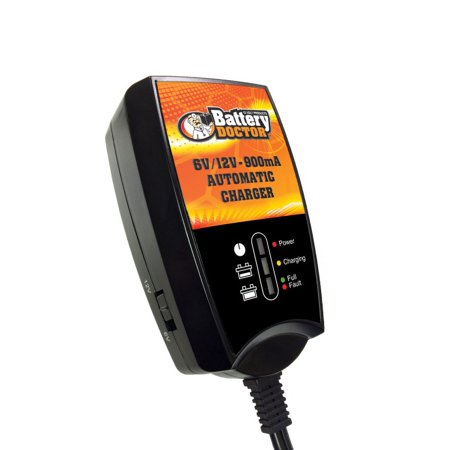 WirthCo Battery Charger 20026 Battery Doc; For 6 Volt/12 Volt Batteries ...