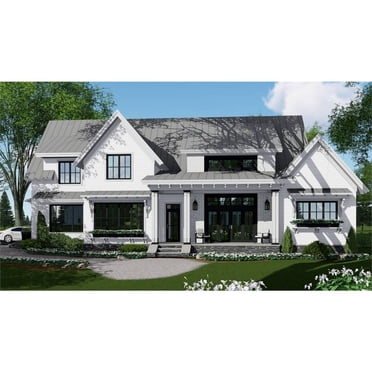 The House Designers: THD-8516 Builder-Ready Blueprints to Build a ...