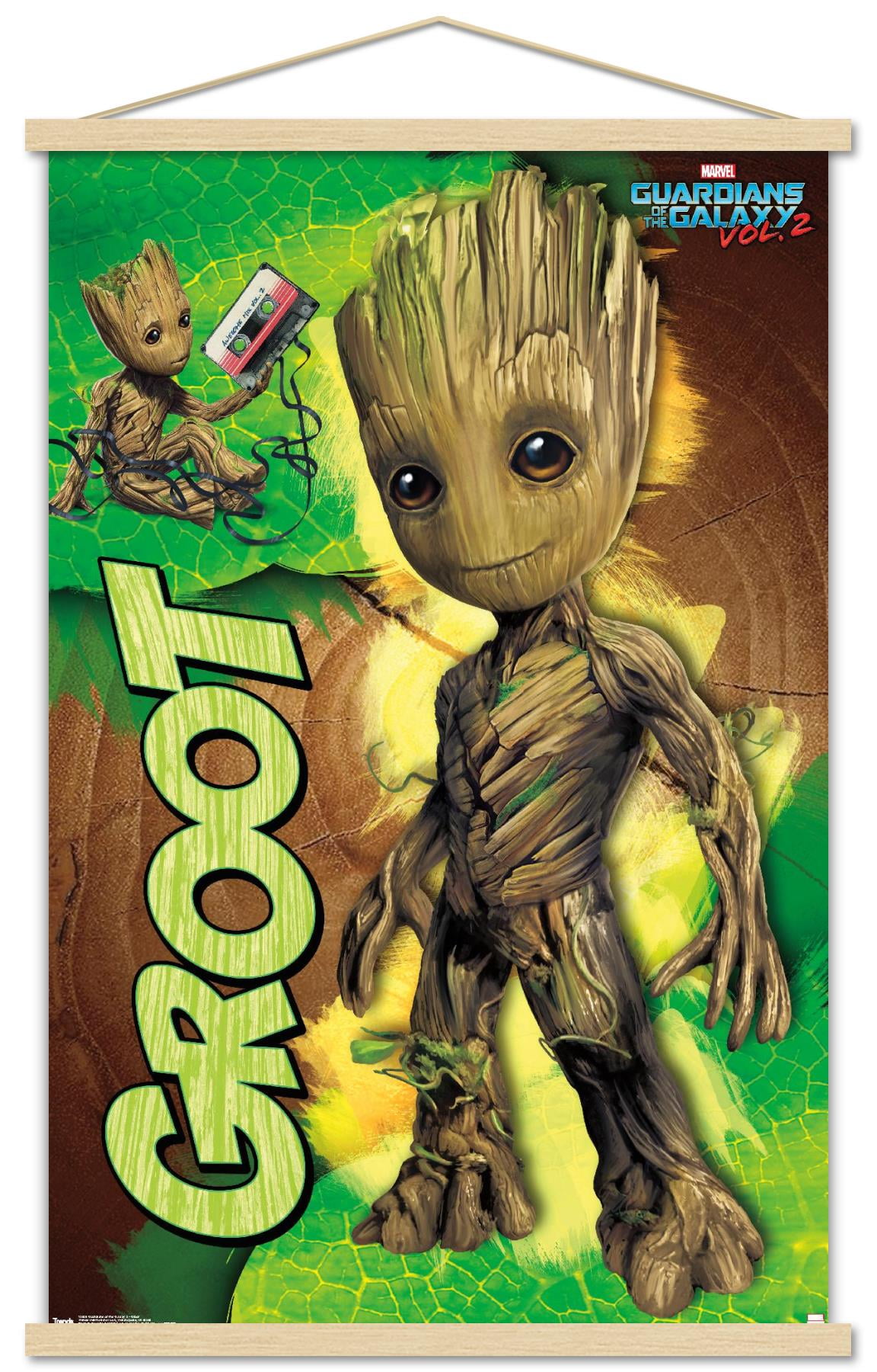 Marvel Cinematic Universe - Guardians of the Galaxy 2 - Groot Wall ...