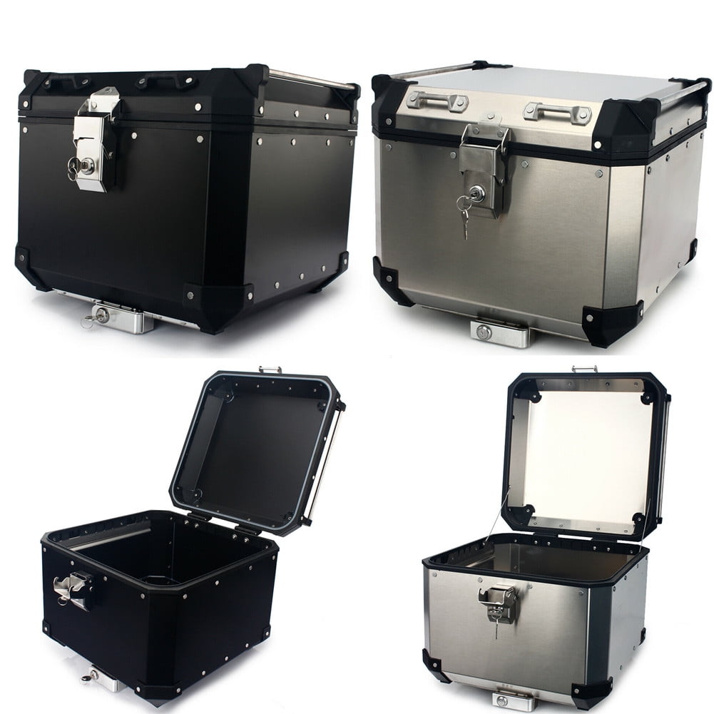 50L Aluminum Tail Box Top Case for BMW R1200GS 12-18/ R1250GS 18-22 ...