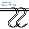 S Hooks for Hanging, 30-Pack S Shaped Hook Heavy Duty Hanging Hooks for ...