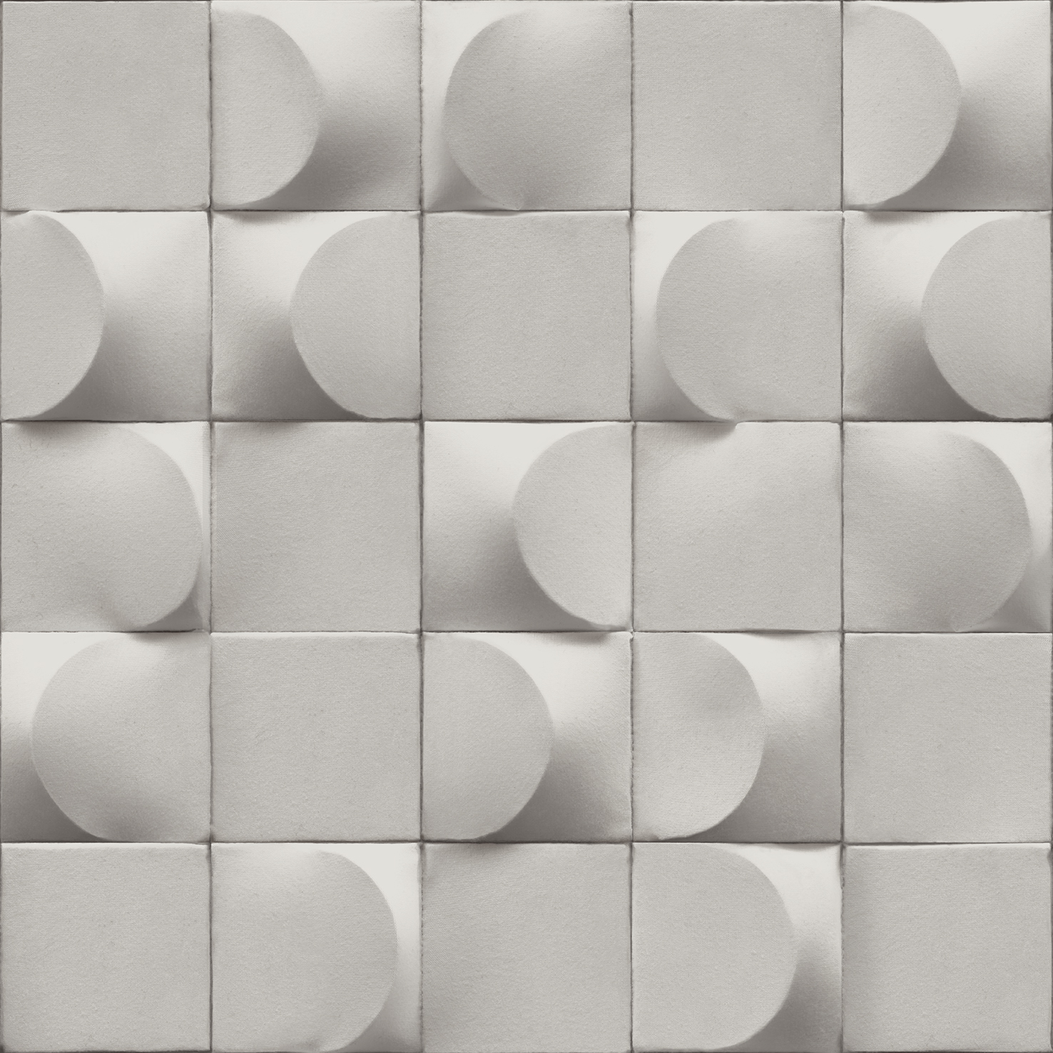 Grey 3D Blocks Geometric Wallpaper R8074 - Walmart.com