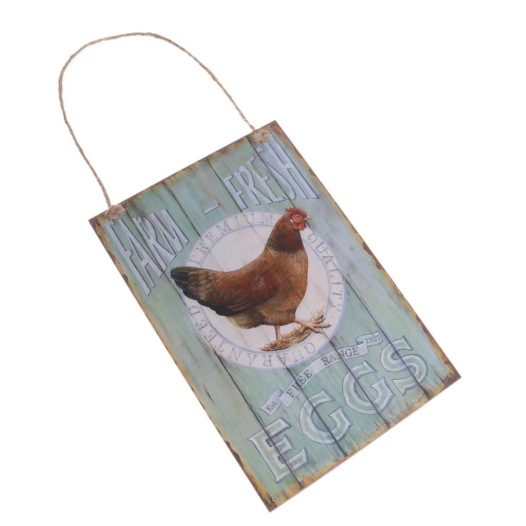 Huevos Frescos Chicken Sign licencia De licencia De Granja Tablero ...