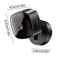Homekingdee Wireless WiFi Card Camera - Intelligent HD Wide-Angle ...