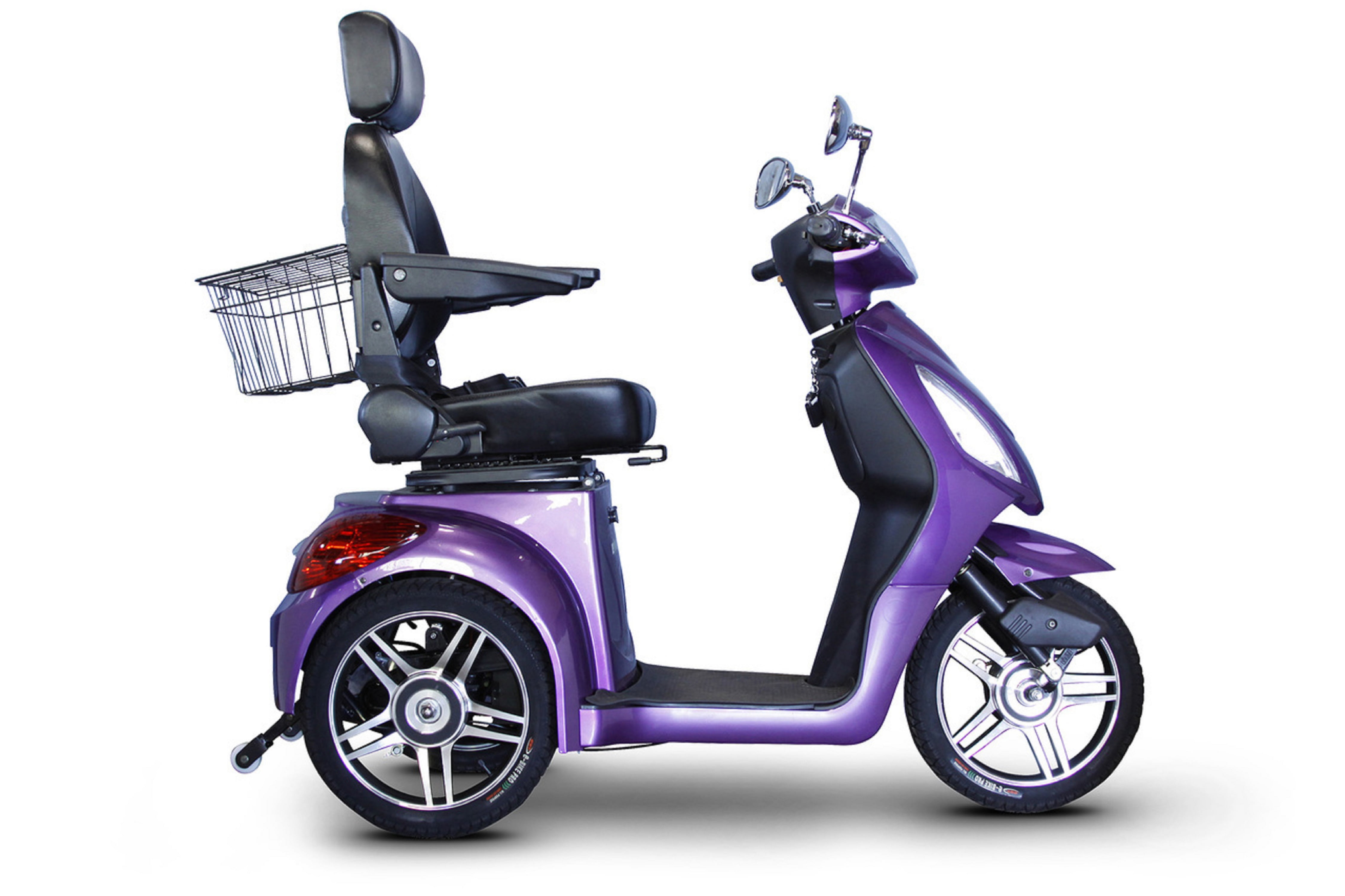 Buy E-Wheels - EW-36 Elite Scooter with Electromagnetic Brakes - 3-Wheel - Lavender Online at ...