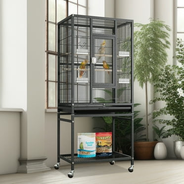Dextrus 4-Tiers Cat Cages with Storage Cube DIY Catio Outdoor Cat ...