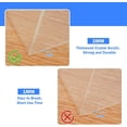 12 Pack Acrylic Sign Holder 8.5 x 11 Slant Back Acrylic Stands for ...