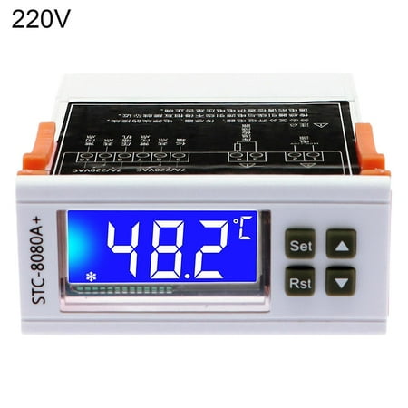 Stc-8080a + 12/24/220v Intelligent Temperature Controller Single Probe ...