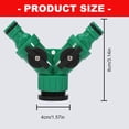 Y Splitter Garden Hoses Splitter Durability Plastic Water Faucet ...