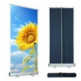 24"x72" Standard Retractable Roll Up Pop Up Banner Stand Business ...