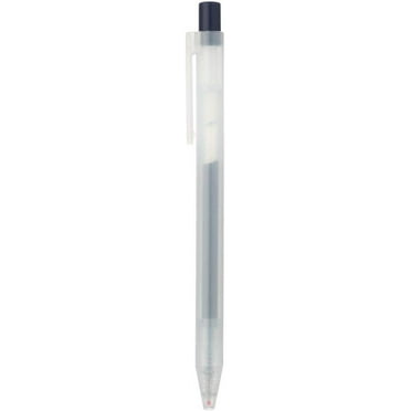 MUJI Gel Ink Ball Point Pen 0.5mm Black color 10pcs - Walmart.com