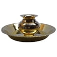 Kalsa Parai Puja Accessory Gifts Pooja Thali Om Gayatri Mantra Brass ...