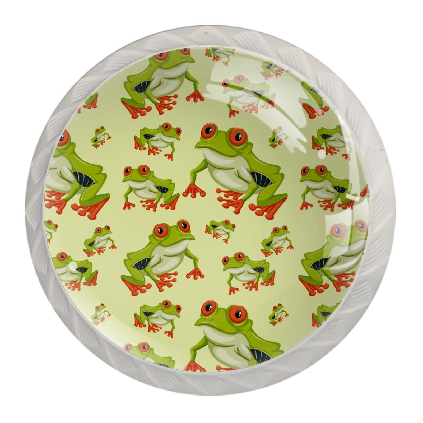 4 Pcs Frog Knobs for Kitchen Cabinet Cupboard Dresser Bookcase Drawer ...