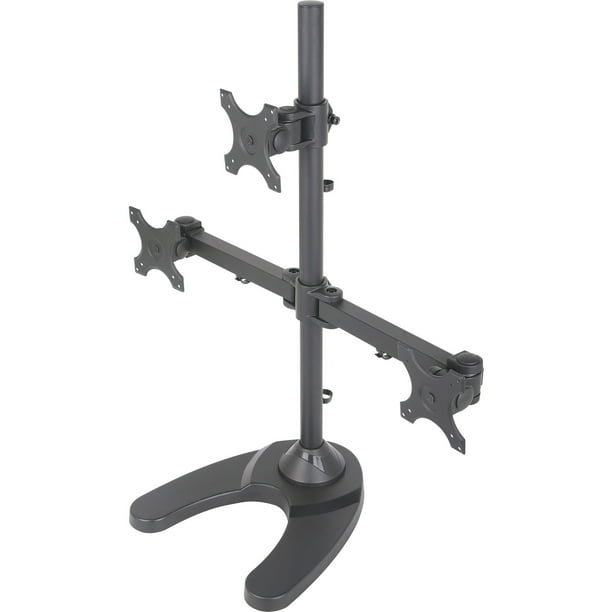 VIVO Triple Monitor Desk Stand Mount Standing Adjustable for 3 Screens ...