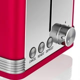 Swan Retro 2 Slice Toaster, ST19010RN, Red - Walmart.com