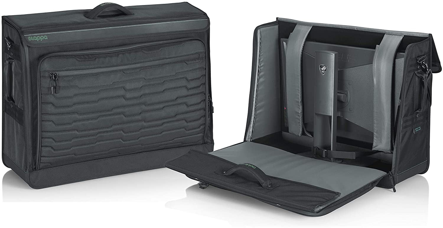 Slappa Gaming Monitor Tote Bag with Water Resistant Zippers and ...
