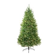 HomeStock 9Ft. Industrial Luxe Spruce Look Artificial Christmas Tree ...
